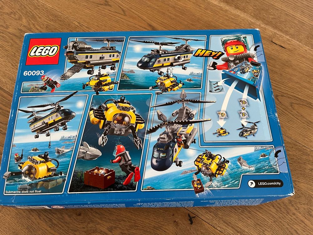 Neu: Seltenes Lego City Set Tiefsee Helikopter 60093 | Kaufen auf Ricardo