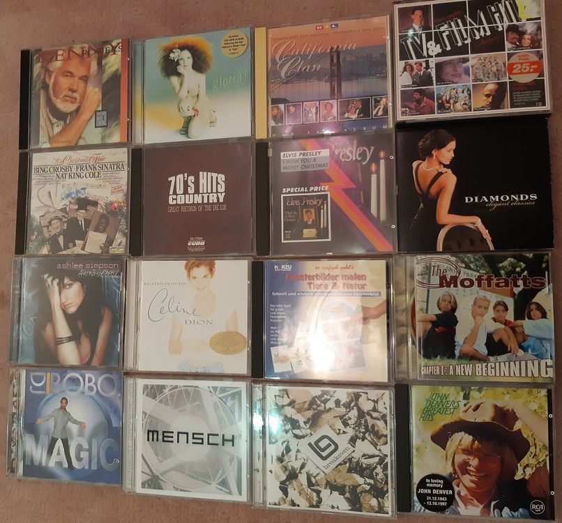 CD Sammlung Nr. 001 mit 16 CDs Diverses gemäss Foto | Kaufen auf Ricardo