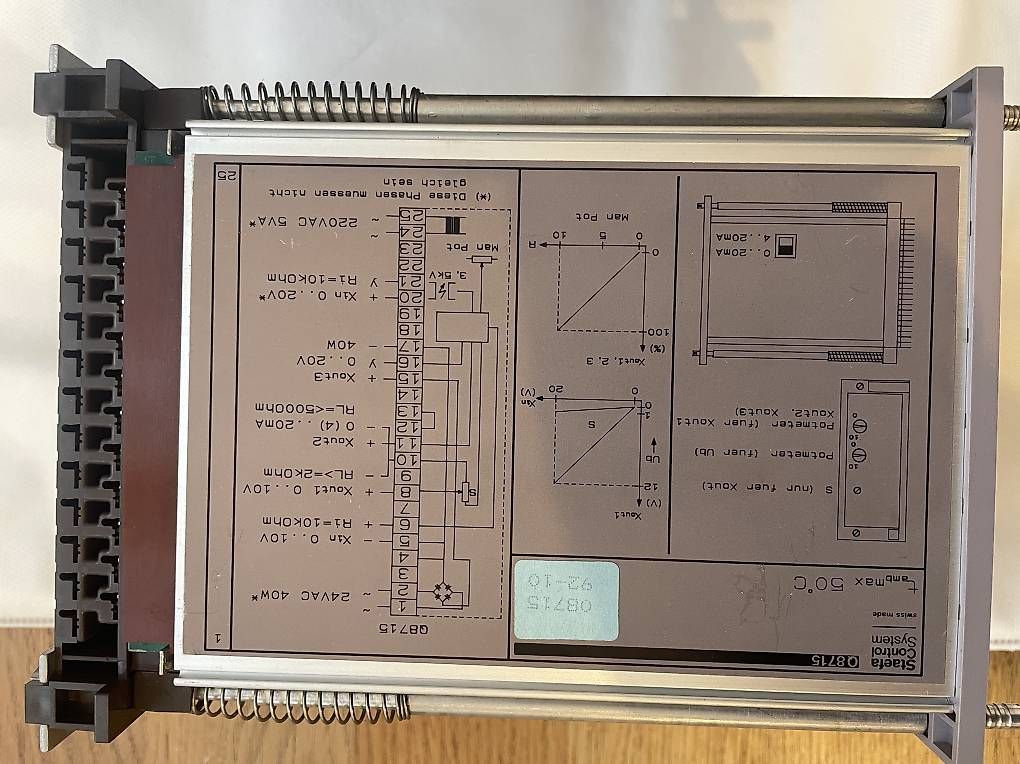 Stäfa Control System SCS Klimo RDK99G RDK9 Q8715 (Gebraucht) in Sevelen ...