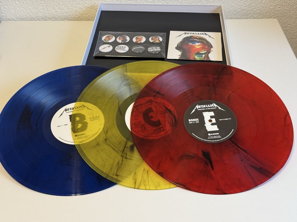 Metallica - Hardwired...To Self-Destruct Vinyl Box-Set (Neu (gemäss ...