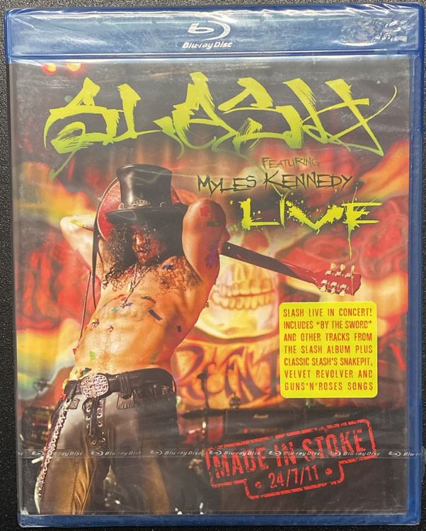 SLASH FT. MYLES KENNEDY LIVE BLU-RAY (Neu und originalverpackt) in ...