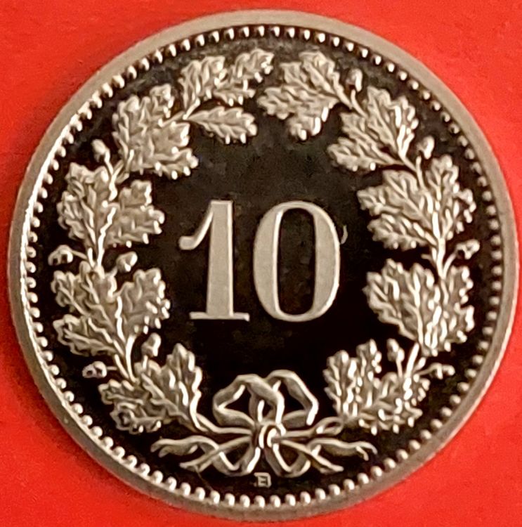 10 Rappen 2025 stgl. / aus Münzsatz (Neu (gemäss Beschreibung)) in Arch für CHF 7 – mit ...