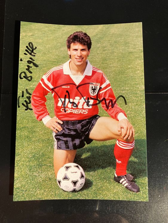 Schweiz 1989 Autogrammkarte Thomas Tschuppert FC Aarau (Neu (gemäss Beschreibung)) in Liestal ...