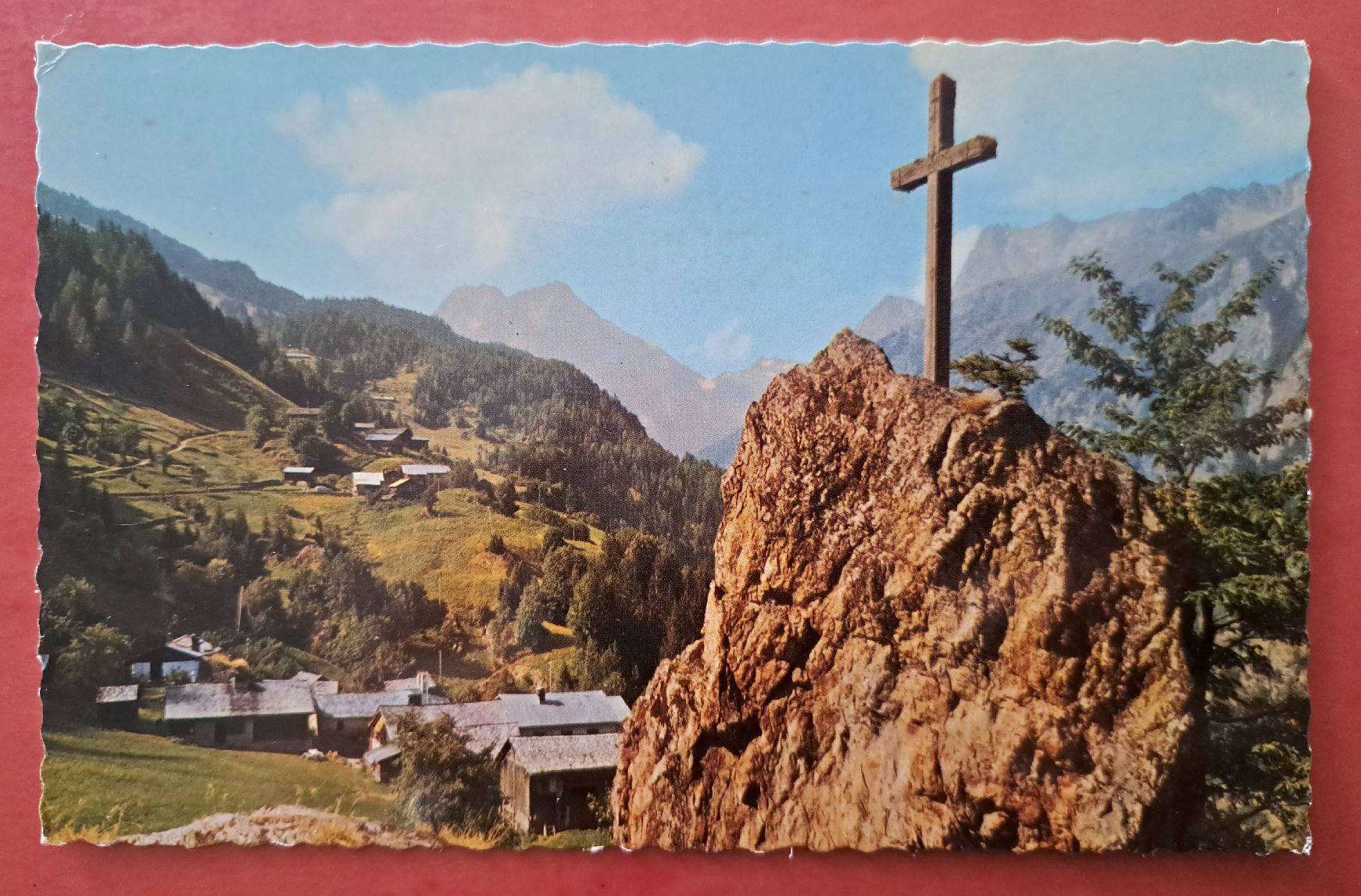 "Le Châtelard frontière" 1966 - carte postale VS (D'occasion) à ...
