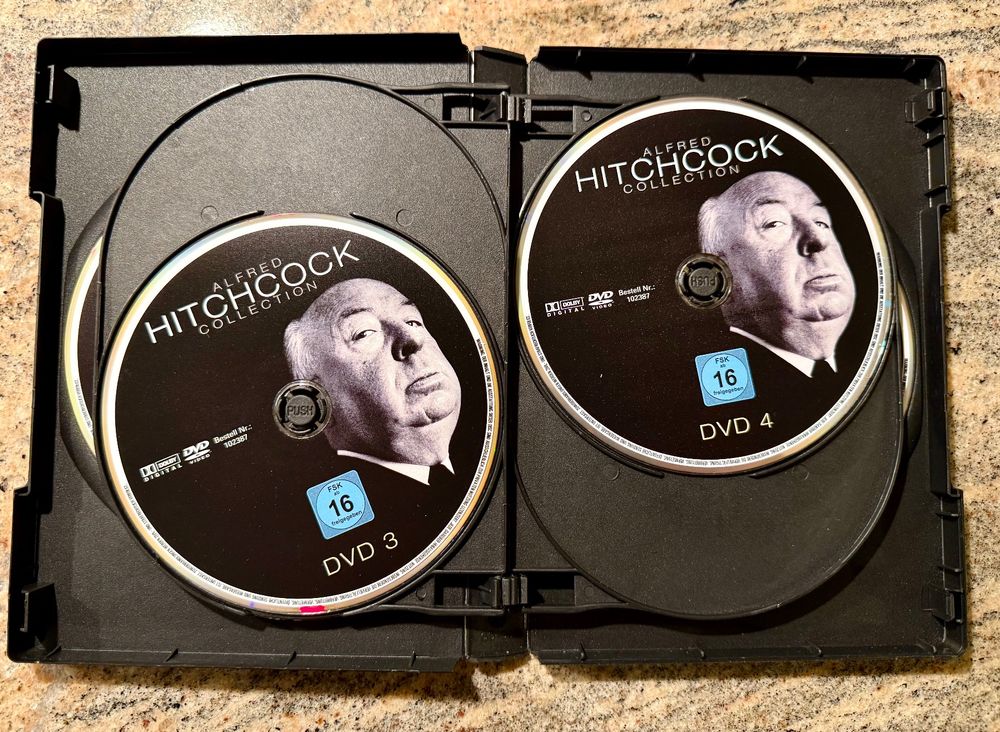 Alfred Hitchcock Collection DVD Box, 15 Filme (Gebraucht) in Goldach ...