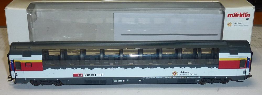 Märklin 43650.001 SBB Gotthard Panorama Express H0 WS | Acheter sur Ricardo