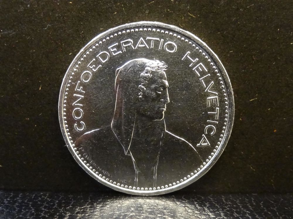 5 Franken Silber 1967 Fünfliber Münze (Gebraucht) in Kerzers für CHF 25 – mit Lieferung auf ...