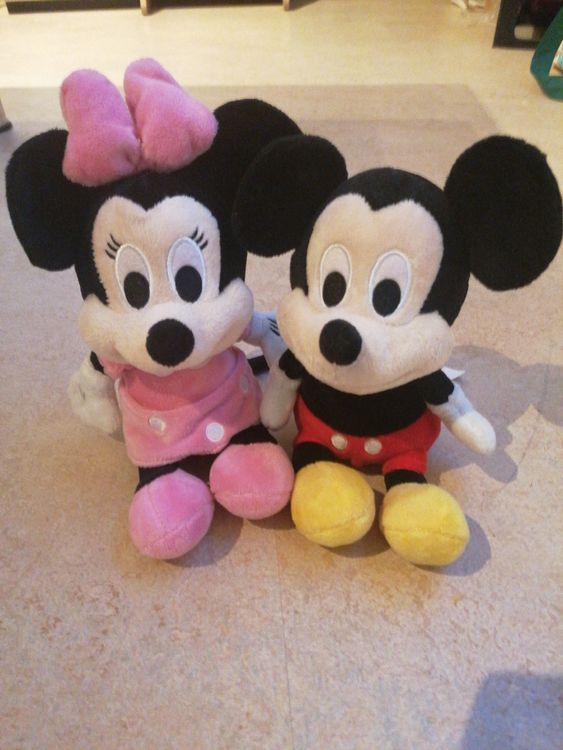 Süsse Mickey & Minnie Mouse Plüschtiere | Kaufen auf Ricardo
