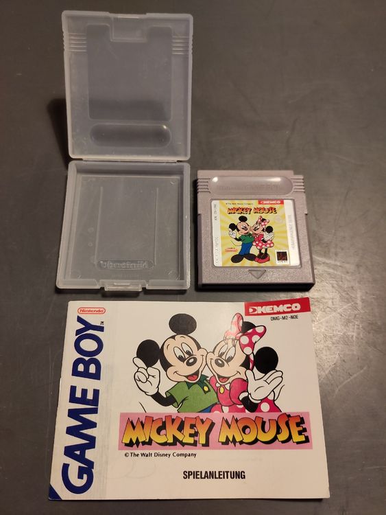 Mickey Mouse Game Boy Spiel - Mit Hülle & Anleitung (Gebraucht) in ...