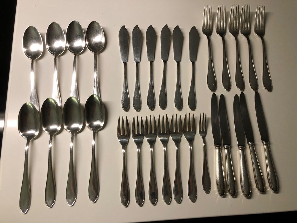 Silberbesteck Jezler 800 Silber 1,6Kg | Kaufen auf Ricardo
