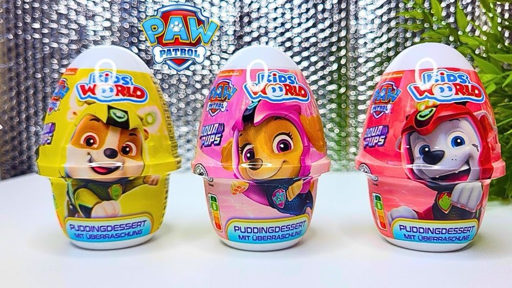 Doppelte Pow Patrol Pudding Figure (Neu (gemäss Beschreibung)) in ...