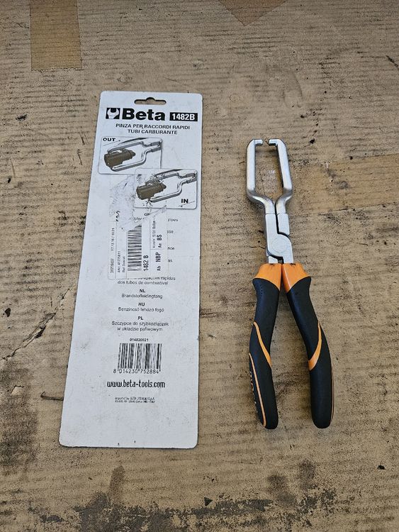 Beta Zange 1482B, Kraftstoffleitungszange (Gebraucht) in Duggingen für ...