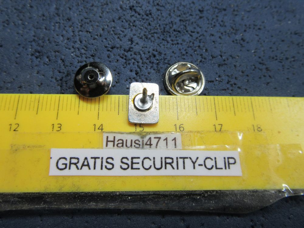 FORD MOTORSPORT AUTO LOGO PIN KLEIN-FEIN MIT SECURITY-CLIP (Gebraucht ...