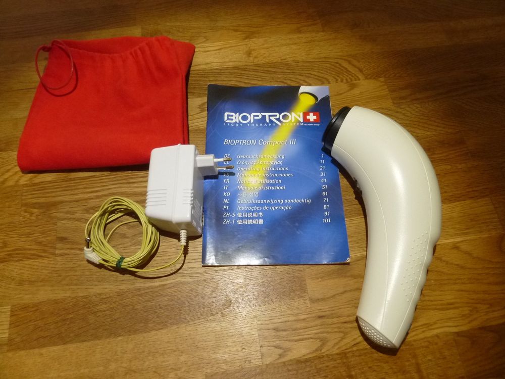 Bioptron Compact III Lichttherapiegerät Neuwertig (Gebraucht) in ...