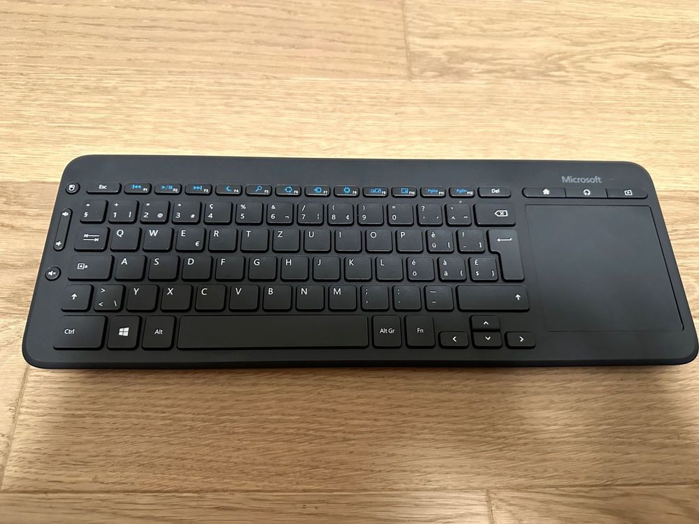 Tastatur Microsoft All-in-One Media Keyboard N9Z-00012 (Gebraucht) in ...