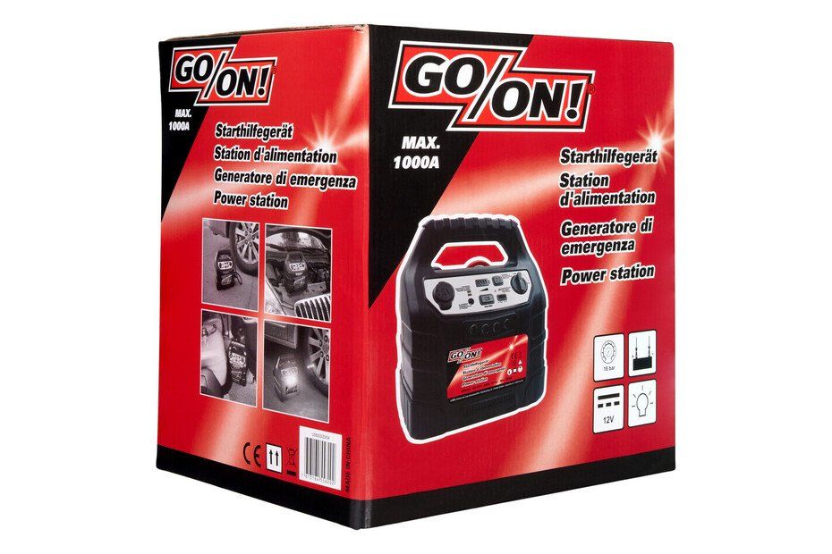 Go On Jump Starter Go On mit Luftkompressor und Powerbank, 1 (Gebraucht ...