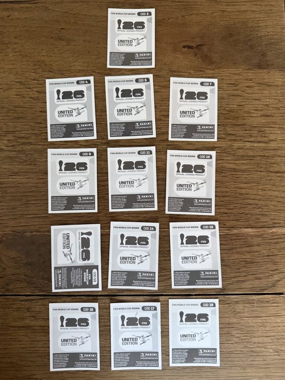 Panini FIFA World Cup 2026 Sticker, Diverse DR Kongo (Neu (gemäss ...