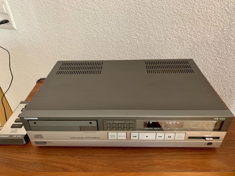 Legendärer Telefunken-CD-Player HS 950 | Kaufen auf Ricardo