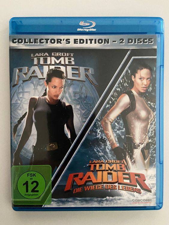 Blu-Rays: Lara Croft: Tomb Raider 1 + 2 mit Angelina Jolie | Kaufen auf Ricardo