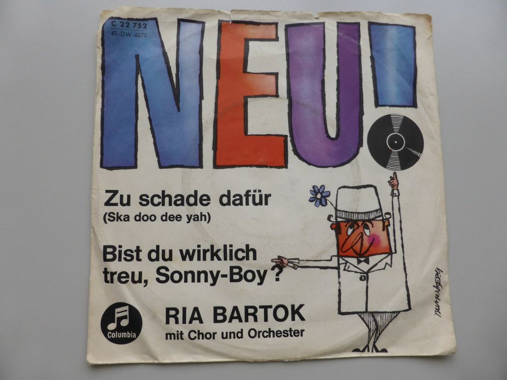 VINYL SINGLE RIA BARTOK | Kaufen auf Ricardo