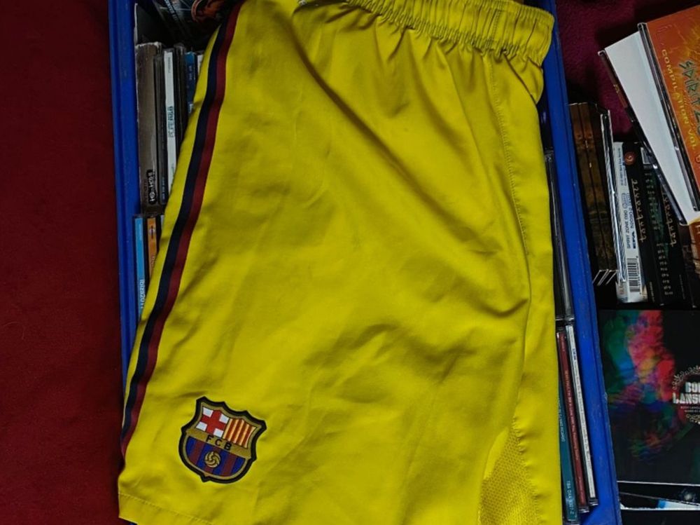 Nike Fussball Hose, FC Barcelona, Grösse L, Gelb, Messi Liga (Gebraucht ...