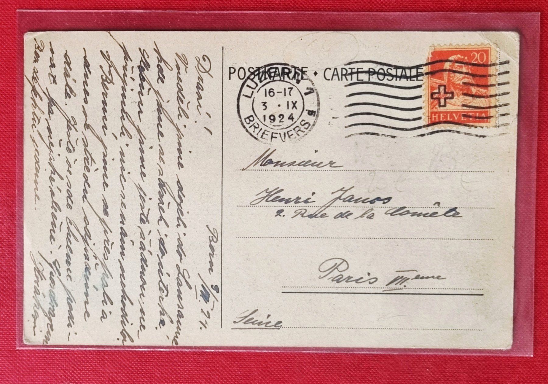 Bern - Bayrische Bierhalle - Hotel Löwen beim Bahnhof - 1924 (Gebraucht ...