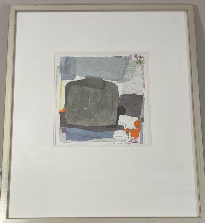 Interessante Mischtechnik unleserlich Signiert (Gebraucht) in Root für CHF 19 – nur Abholung auf ...