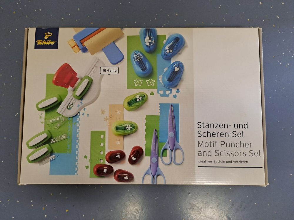 Stanzen und Scheren Set 18 teilig (Gebraucht) in Willisau für CHF 10 ...