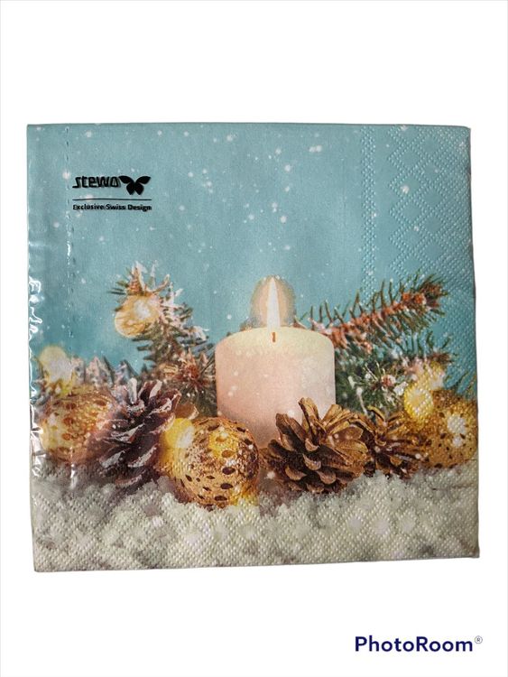 20 Servietten Weihnachten 33x33cm | Kaufen auf Ricardo