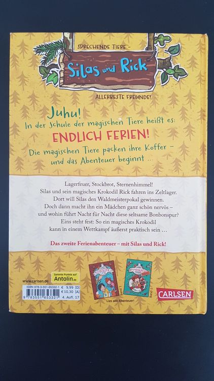 Die Schule der magischen Tiere- Endlich Ferien: Band 2 (Gebraucht) in ...