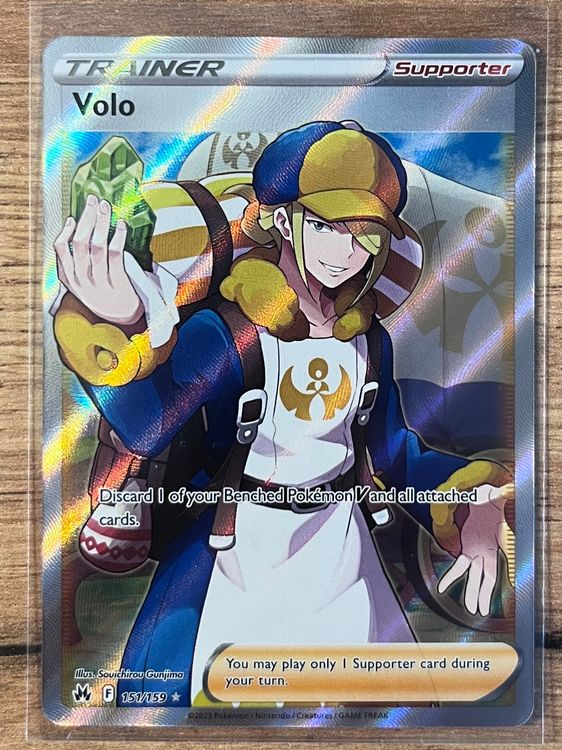 Volo FULL ART 151/159 Pokemon Crown Zenith | Kaufen auf Ricardo