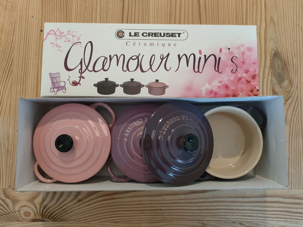 Le Creuset Mini Cocettes Set - Glamour Edition | Kaufen auf Ricardo