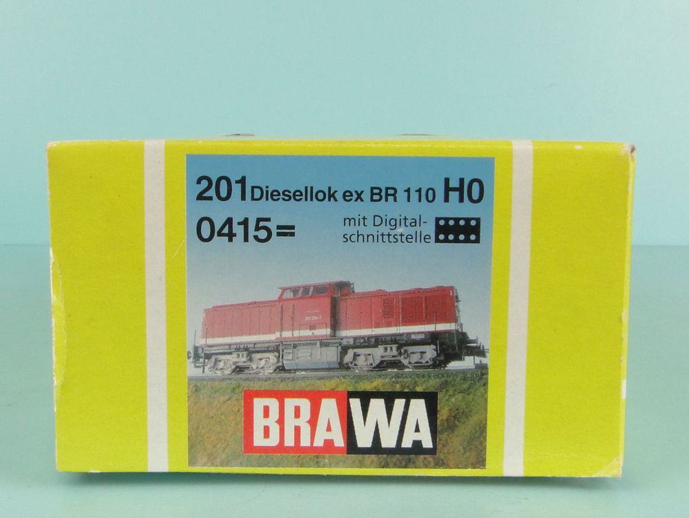 Brawa 0415 H0 Diesellok BR201, DC DIGITAL (Gebraucht) in Bülach für CHF ...