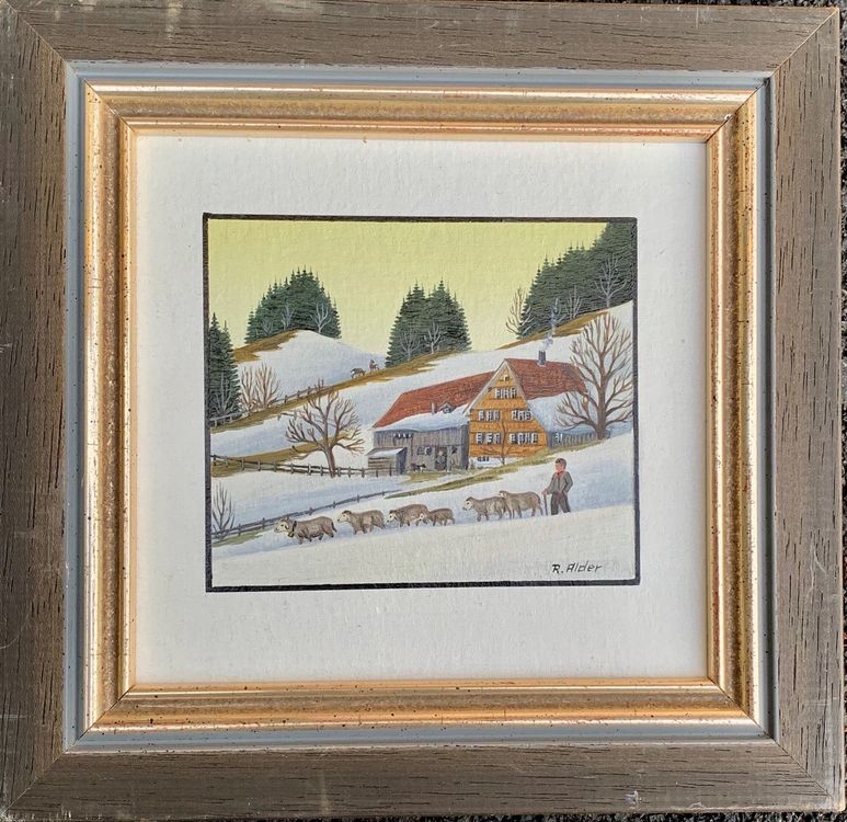 Appenzeller Gemälde Von R. Alder (Usato) a Hochdorf per CHF 360 – con consegna | Acquista su Ricardo