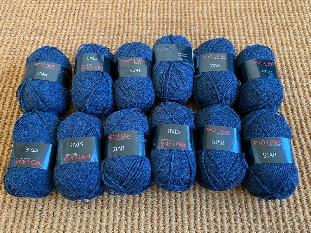 Wolle Star blau (Neu und originalverpackt) in Glarus für CHF 14 – mit Lieferung auf Ricardo kaufen