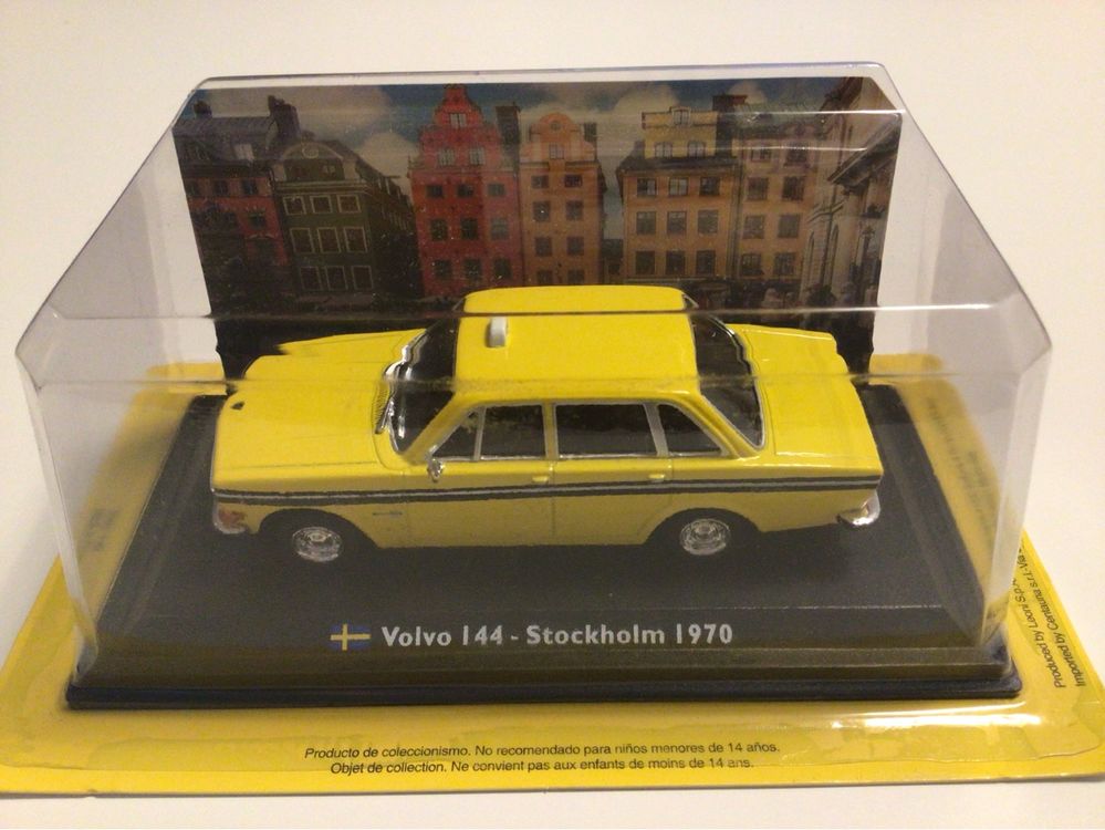 Volvo 144 Taxi, Stockholm 1970, Gelb (nr.155) (Gebraucht) in Solothurn ...