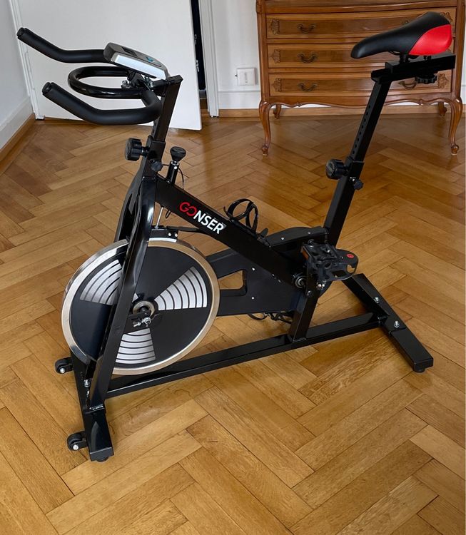 Indoor Cycle Bike Velo SWIFTER schwarz | Kaufen auf Ricardo