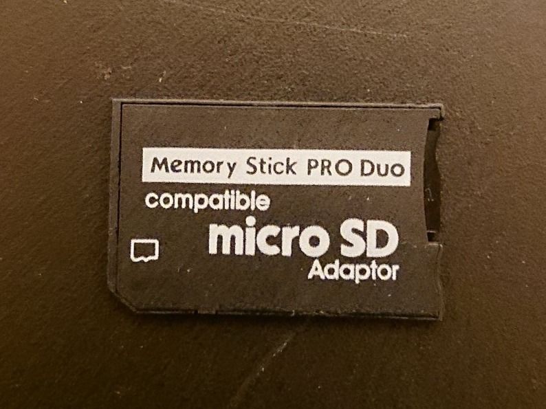 NEU - Memory Stick Pro Duo Single Slot Micro SD Card Adapter | Kaufen ...