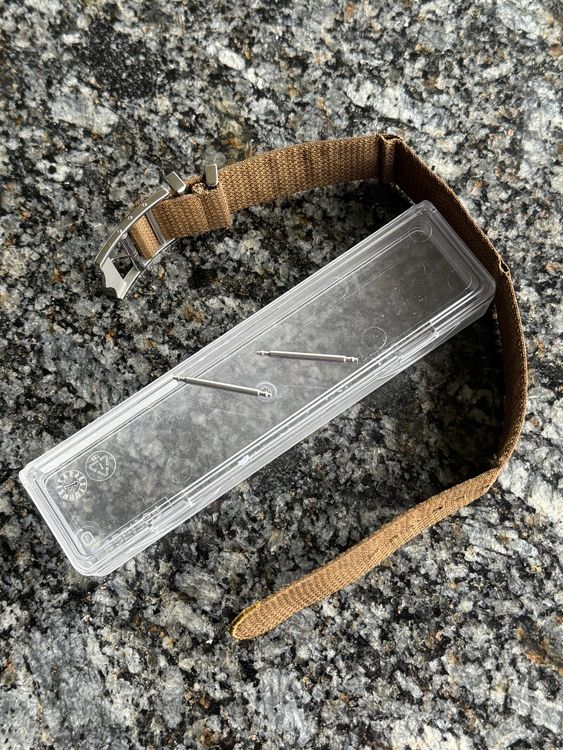 Original Tudor NATO-Band 22mm Black Bay Textil-Armband (Gebraucht) in ...