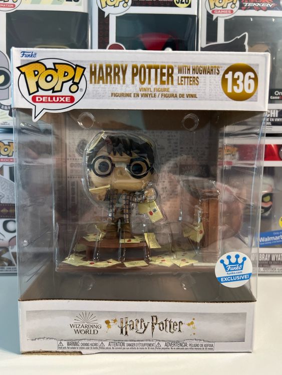 Funko POP! Deluxe Harry Potter with Hogwarts Letters Limitée (Neu und ...