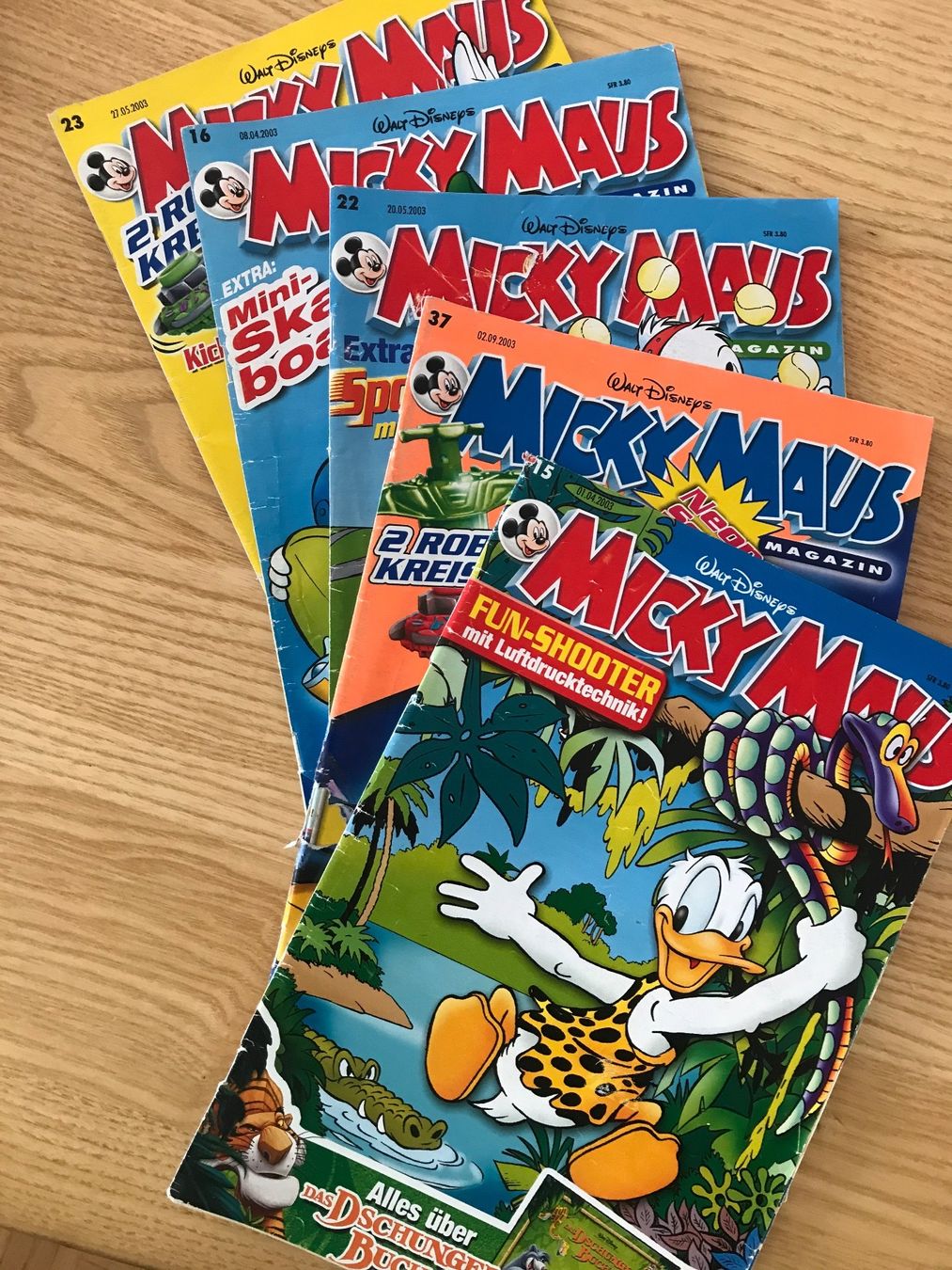 Alte Mickey Mouse Hefte - 5 Stück - 2003 (Gebraucht) in Zürich für CHF ...