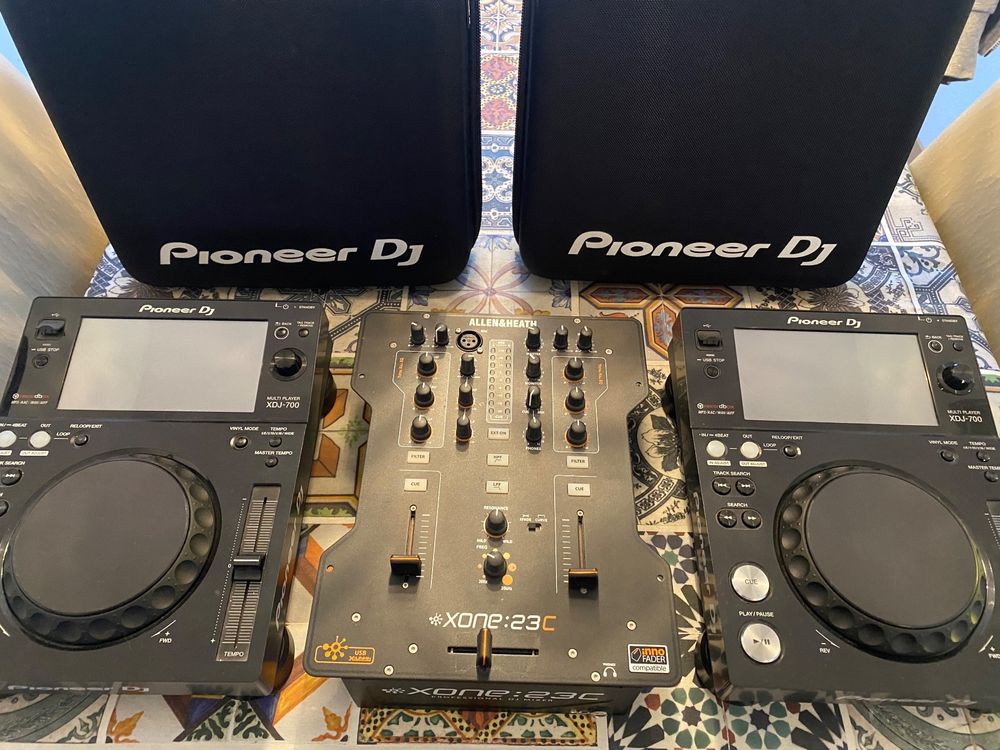 2 X Pioneer XDJ-700 / 1 X Allen&Heath XONE 23C / 2 X Case | Kaufen auf ...