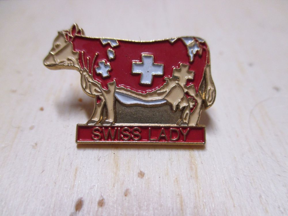 Kuh Swiss Lady Pin Schweiz Limitiert NR 391 (Neu (gemäss Beschreibung ...