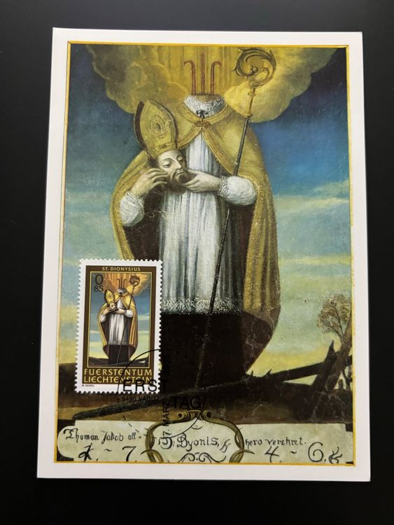 PK MK 238 14 Heilige Nothelfer St. Dionysius Schutzpatron (Gebraucht ...