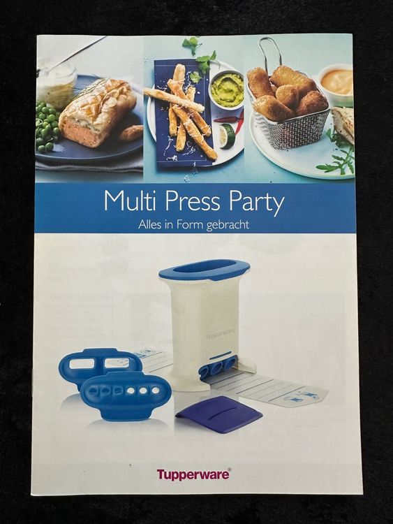 Tupperware Rezeptheft „Multi Press Party" | Kaufen auf Ricardo