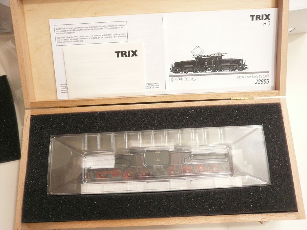 TRIX HO DC SCHWARZES KROKODIL DIGITAL MIT SOUND " NEU + OVP (Neu und ...