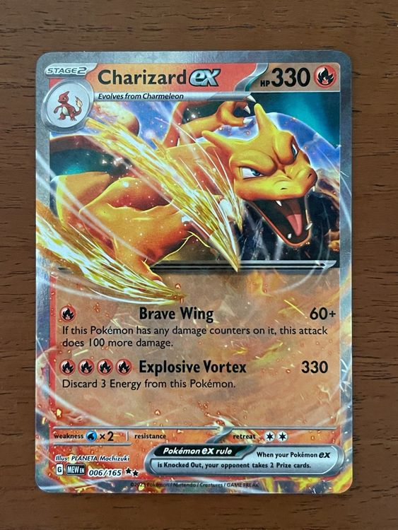 Charizard ex - Pokemon 151 (Neu (gemäss Beschreibung)) in Wilen b ...