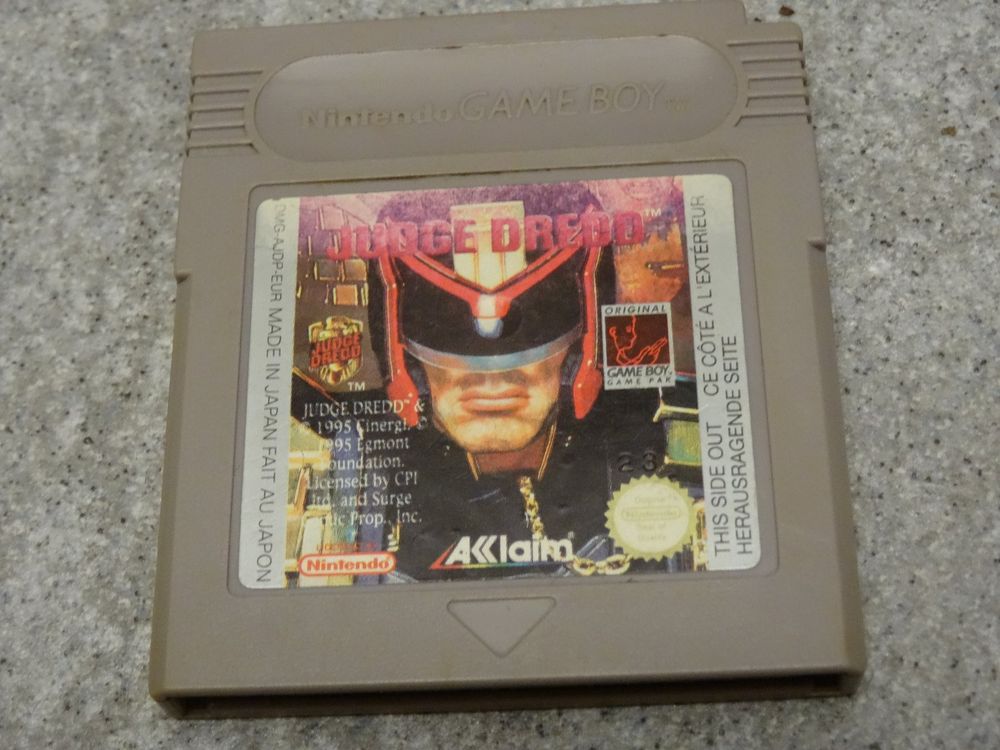 Judge Dredd GAMEBOY (Gebraucht) in Olten für CHF 12 – mit Lieferung auf ...