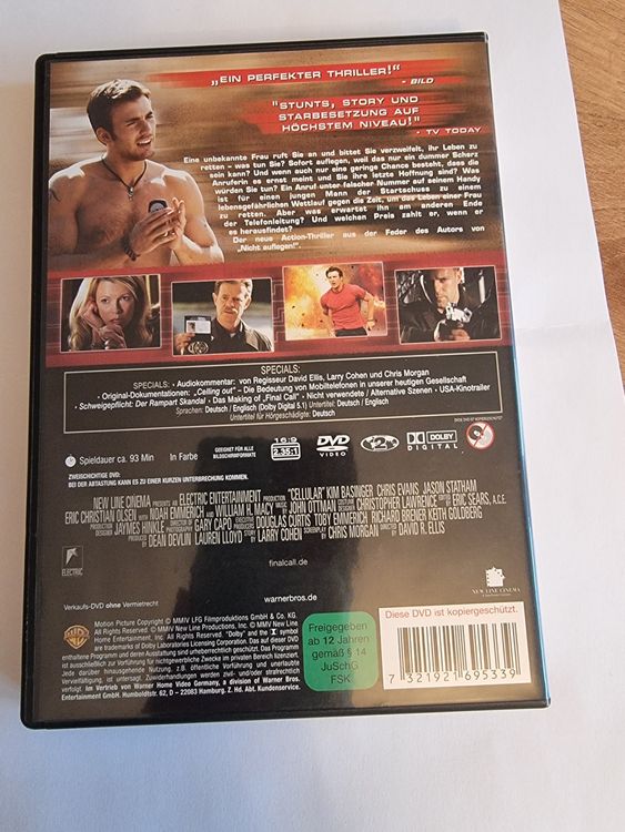 DVD "Final Call" (Kim Basinger, Chris Evans) (Gebraucht) in Winterthur ...