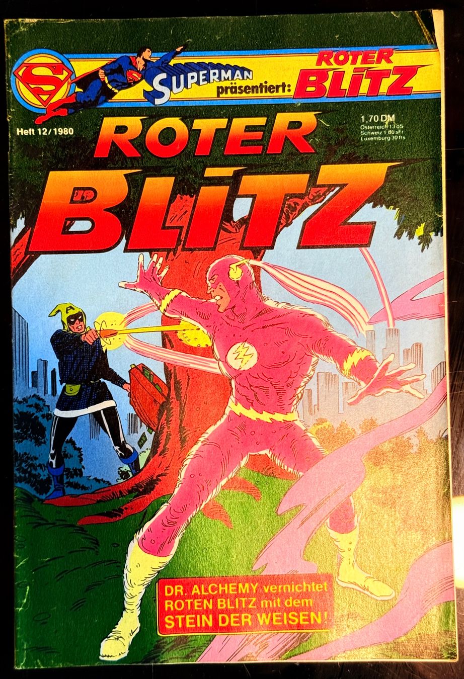 Superman Roter Blitz 12/1980, Z2, Rarität! (Gebraucht) in Zuerich für ...